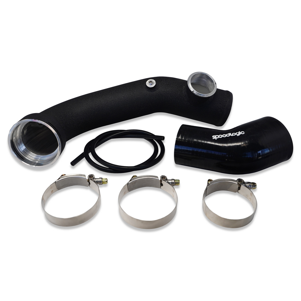 SPEED LOGIC Chargepipe Upgrade Kit w/ Tial BOV Blow-Off Valve for BMW